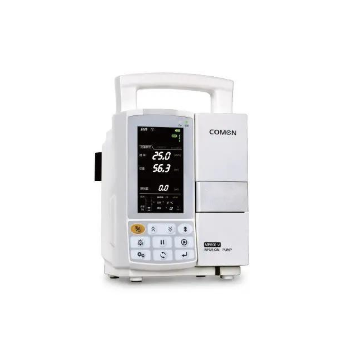 Bomba de infusión veterinaria ME660‑V – Portátil 3″ LCD | Marca COMEN ...